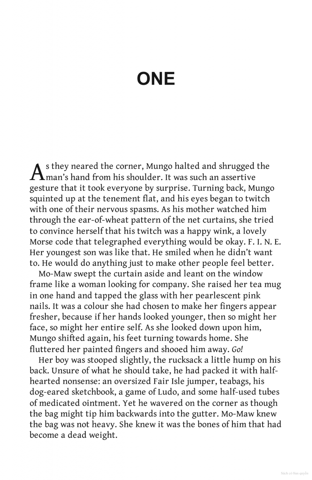 [Review-Quotes] Young Mungo by Douglas Stuart